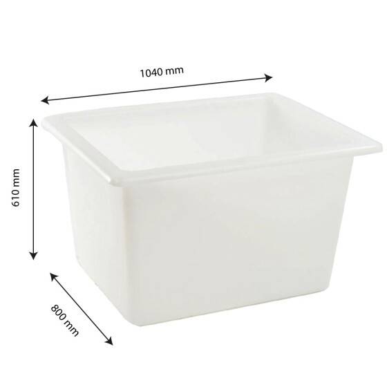 Bac Grand Volume Blanc - Gilac - - Gamm vert