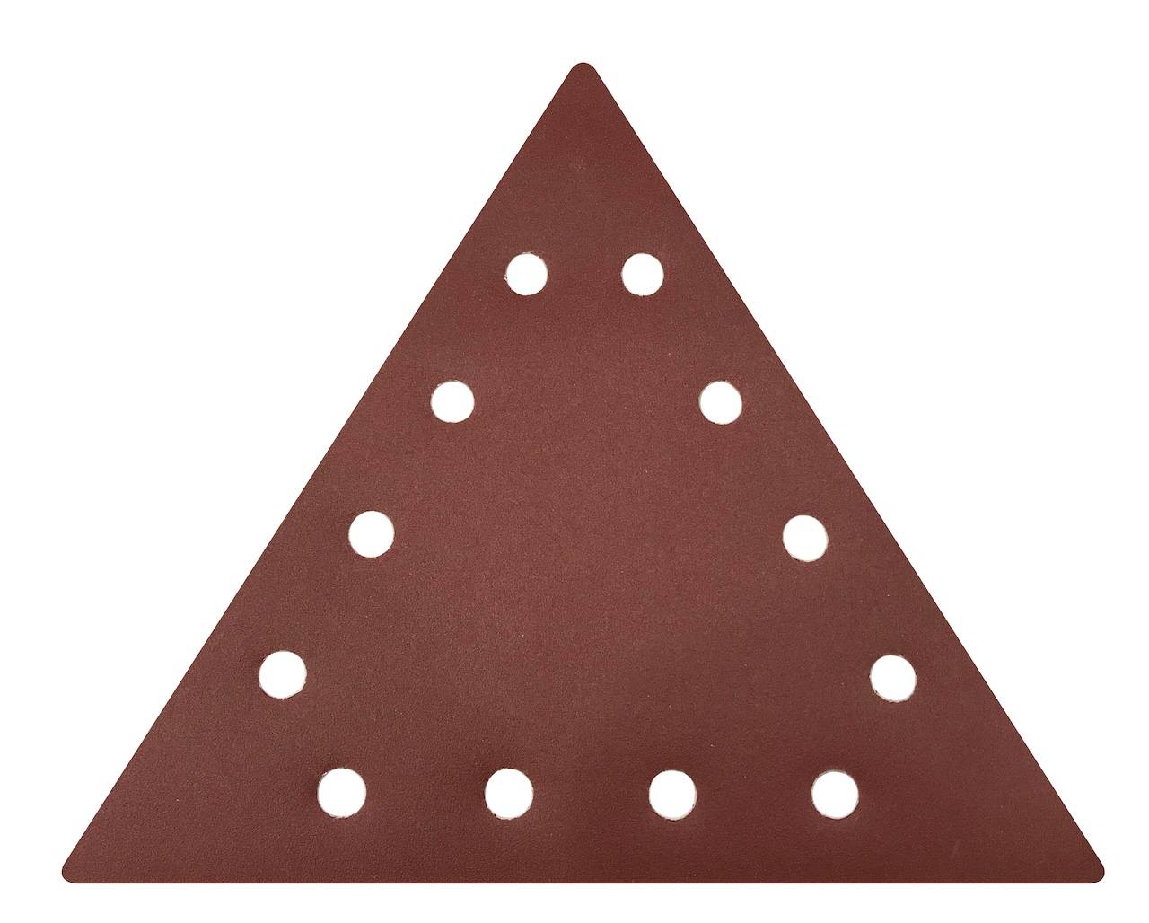 Papier abrasif autogrippant triangulaire P80 (25 pièces ...