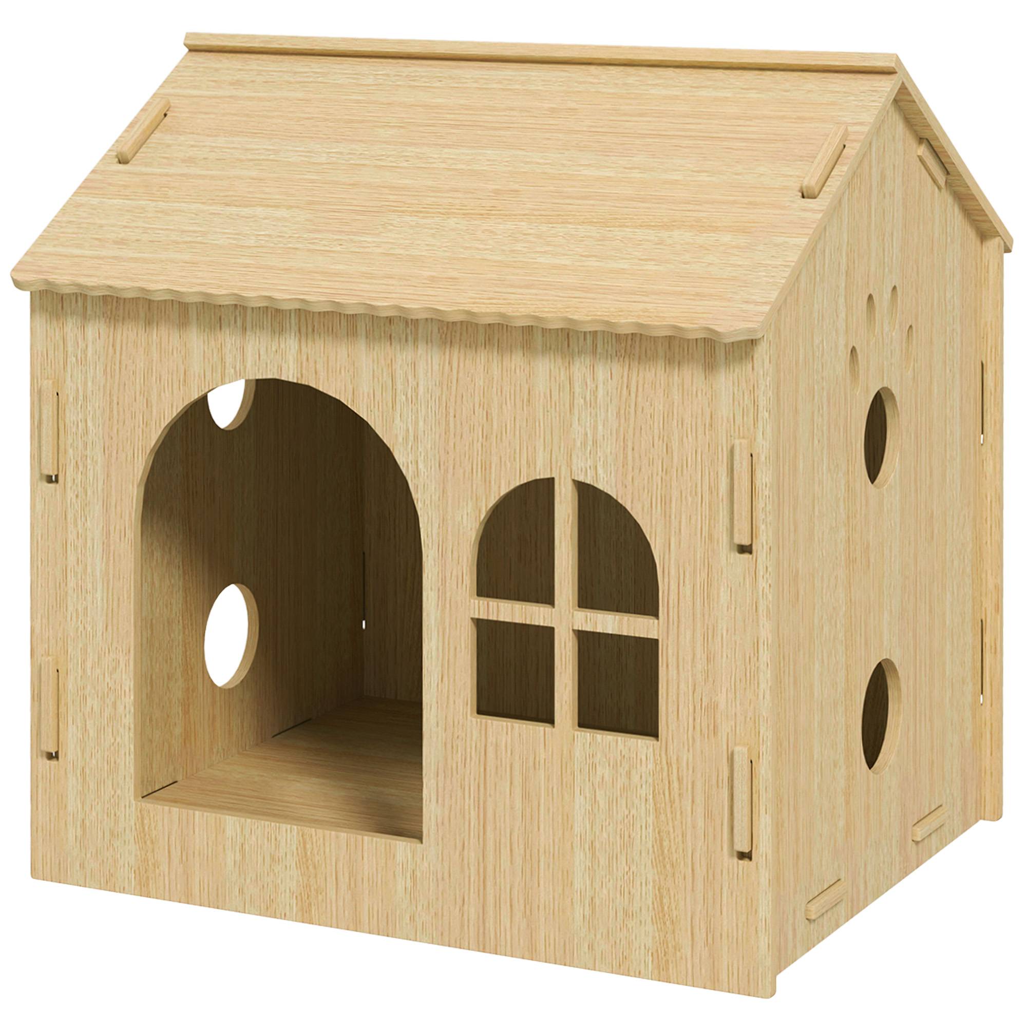 Niche d'intérieur avec fenêtre, motif griffes creuses, pour chien et ...