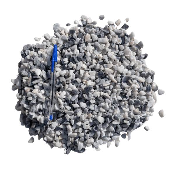 Kit allée piétonne Gravier Ice blue 8/12 - 80 m² - Gamm vert