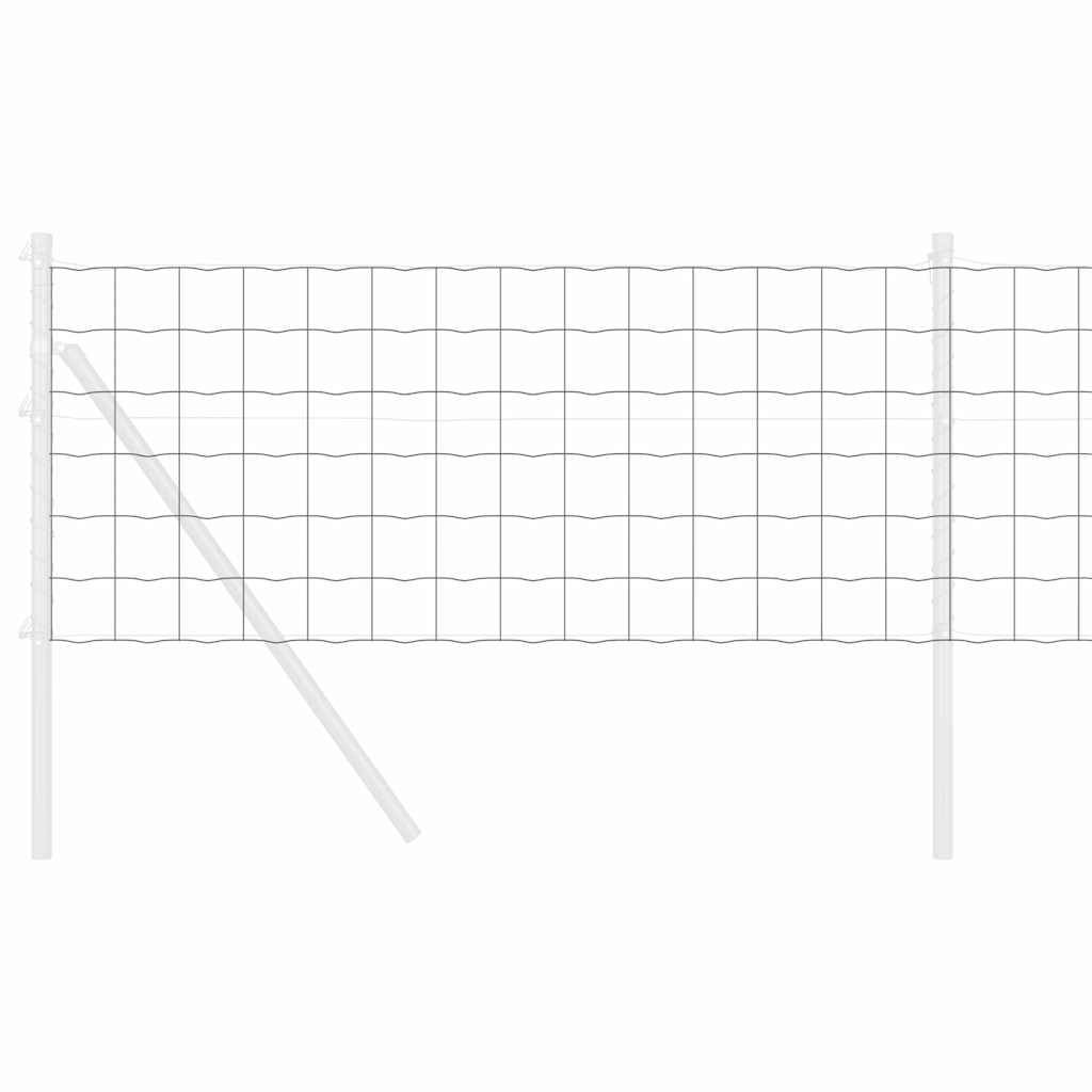 Clôture Euro Fer revêtu de PVC Gris 0,4 x 50 m, Poids :8.47kg - PANGIVO ...