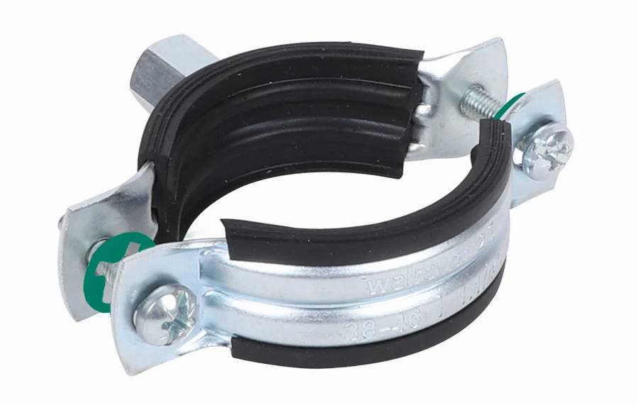 Colliers 2S avec isogaine WALRAVEN M8/10 Ø25-30 mm - Caoutchouc EPDM ...