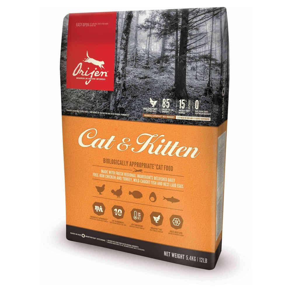 ORIJEN CAT Croquettes ORIGINAL 5,4 kg - Gamm vert